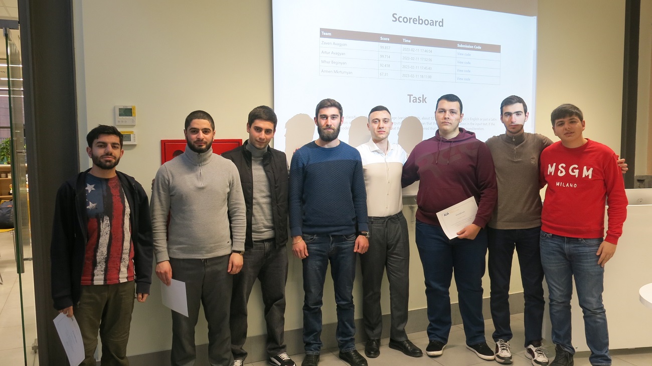 AUA Students Organize Datathon 2023 - AUA Newsroom