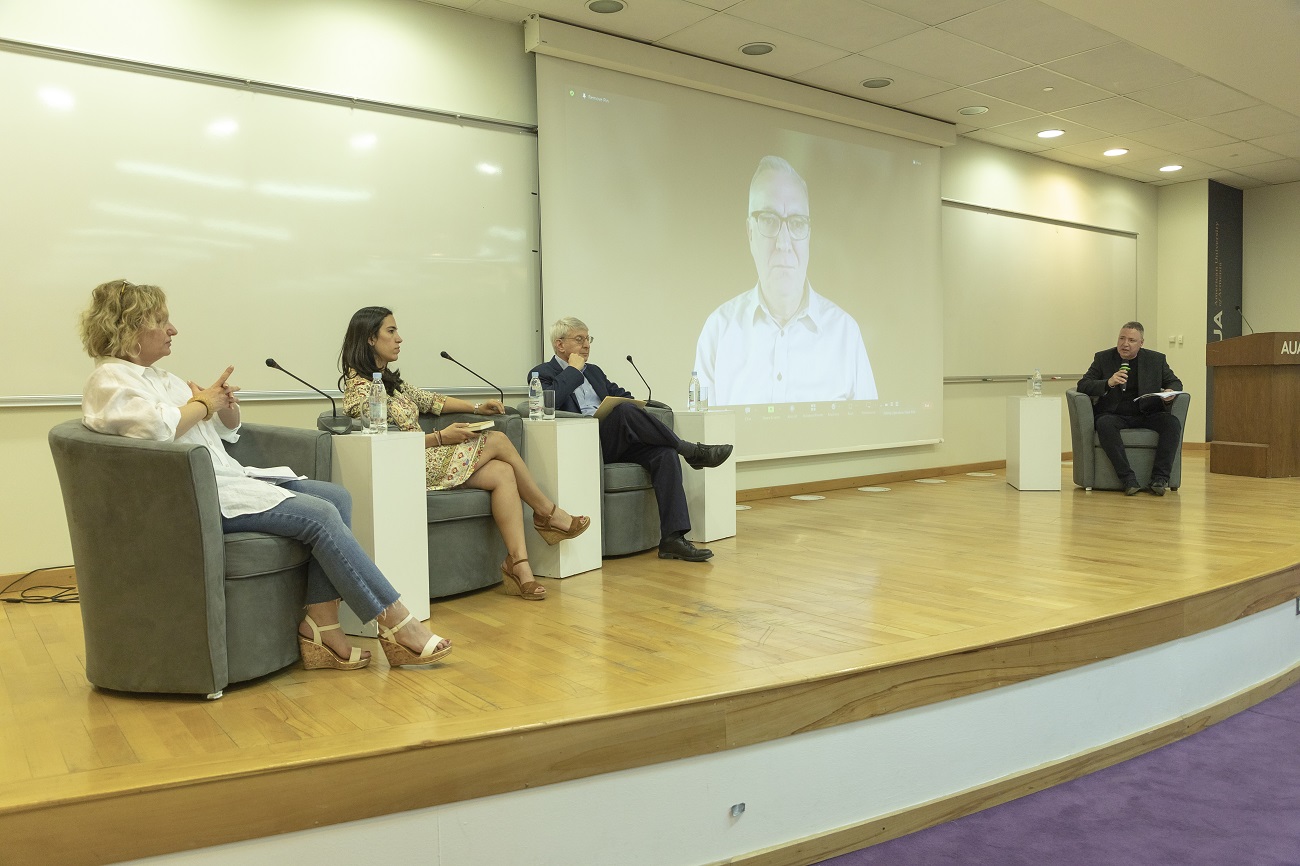 AUA Hosts Panel on World News and Digital Disruption - AUA Newsroom