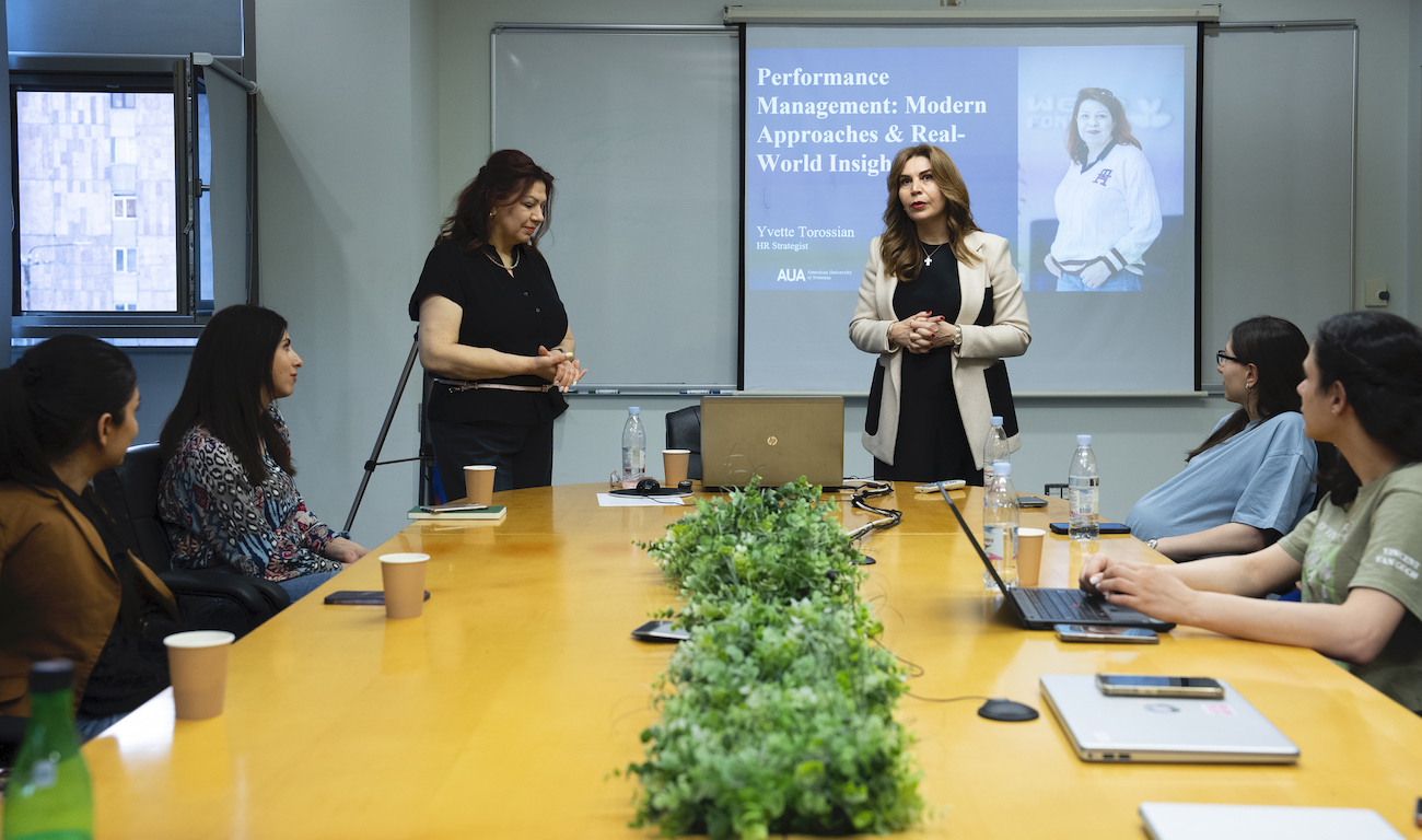 MBA Program Hosts Industry Representatives - AUA Newsroom