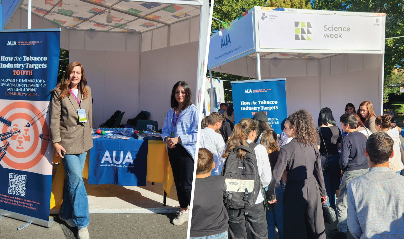 CHS Researchers Address Tobacco Industry Tactics Targeting Youth at National Science Week - AUA ...