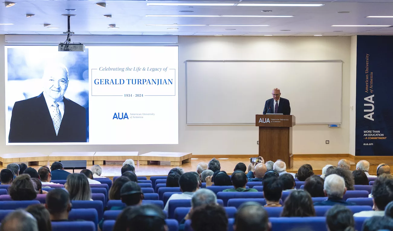AUA Commemorates Life and Legacy of Gerald Turpanjian - AUA Newsroom