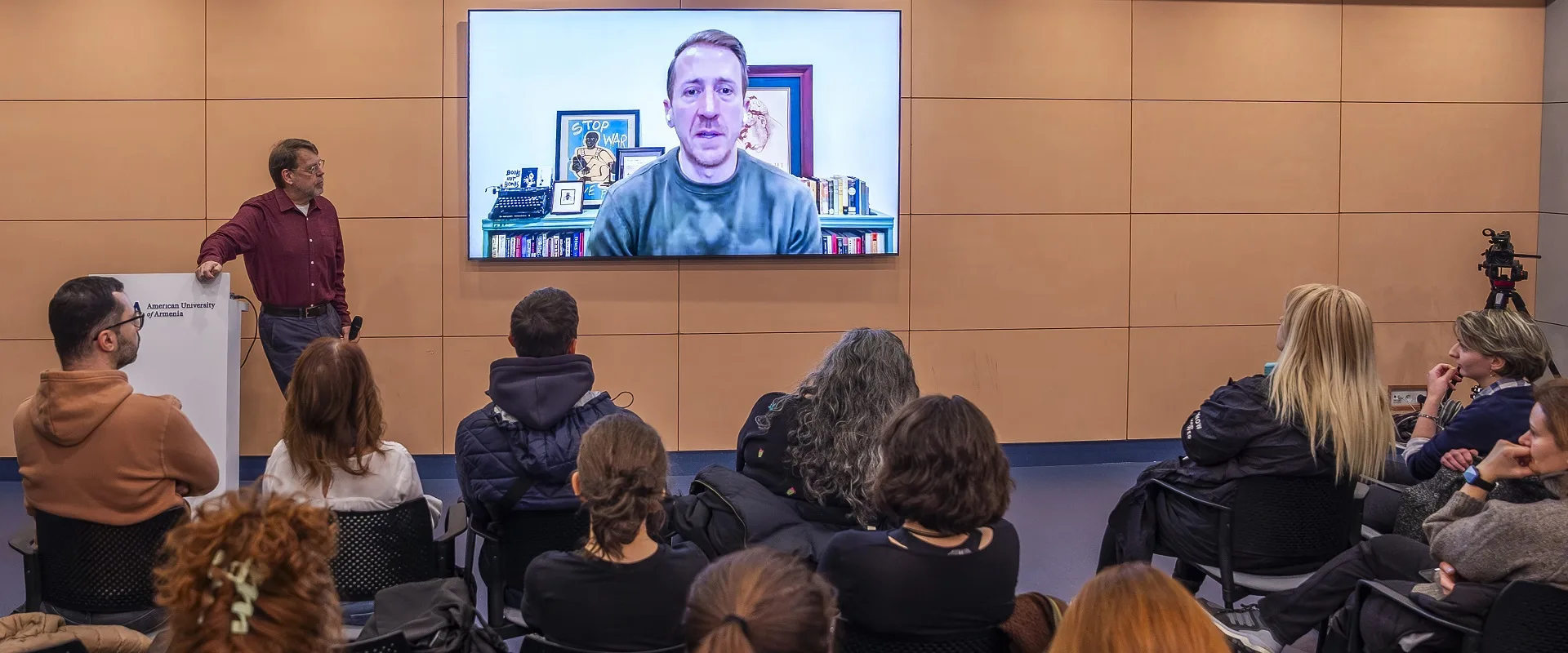 AUA Media Lab Hosts Talk With Will Potter - AUA Newsroom